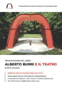 Alberto Burri e il teatro, presentazione del libro di Rita Olivieri ...